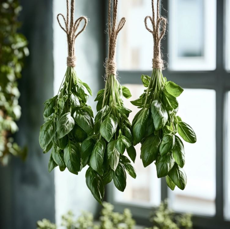 How To Dry Basil - Make Overnight Oats