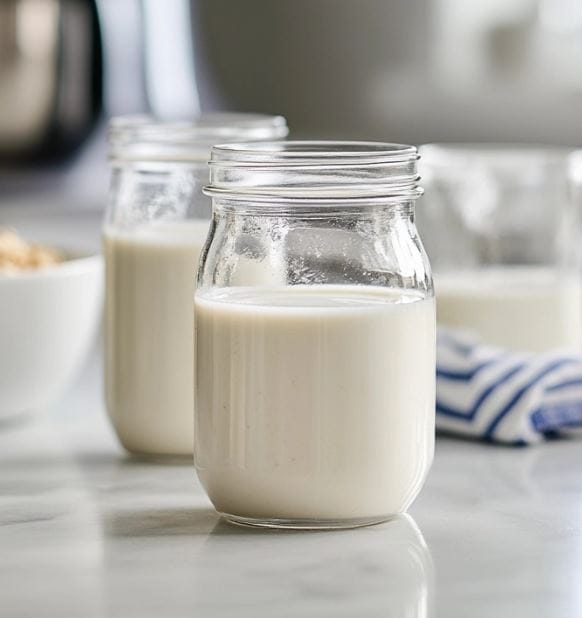 How To Make Oat Milk Easy Recipe - Make Overnight Oats